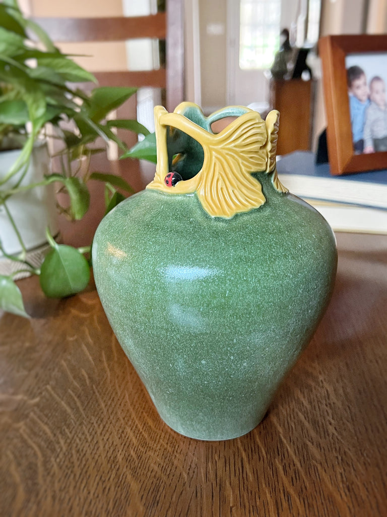 Ginkgo Cutout - Bug Pottery